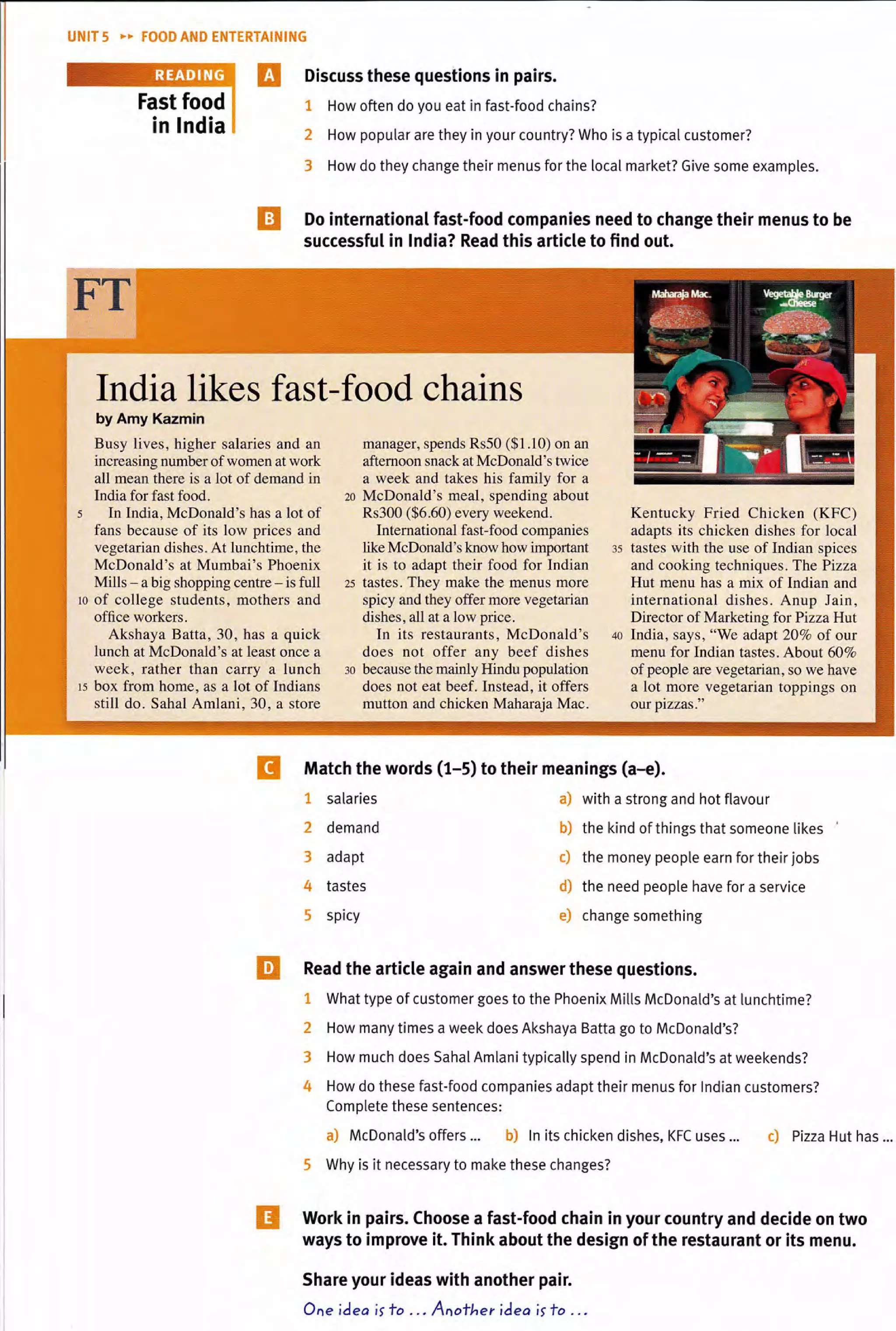 Market leader 3rd edition elementary - course book | PDF