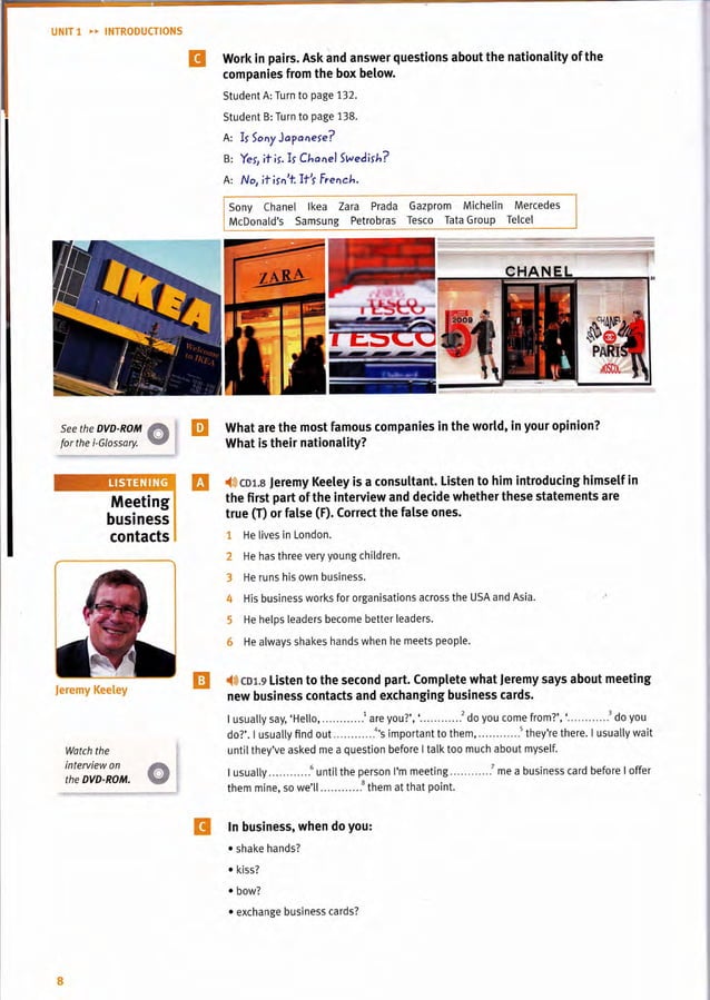 Market leader 3rd edition elementary - course book | PDF