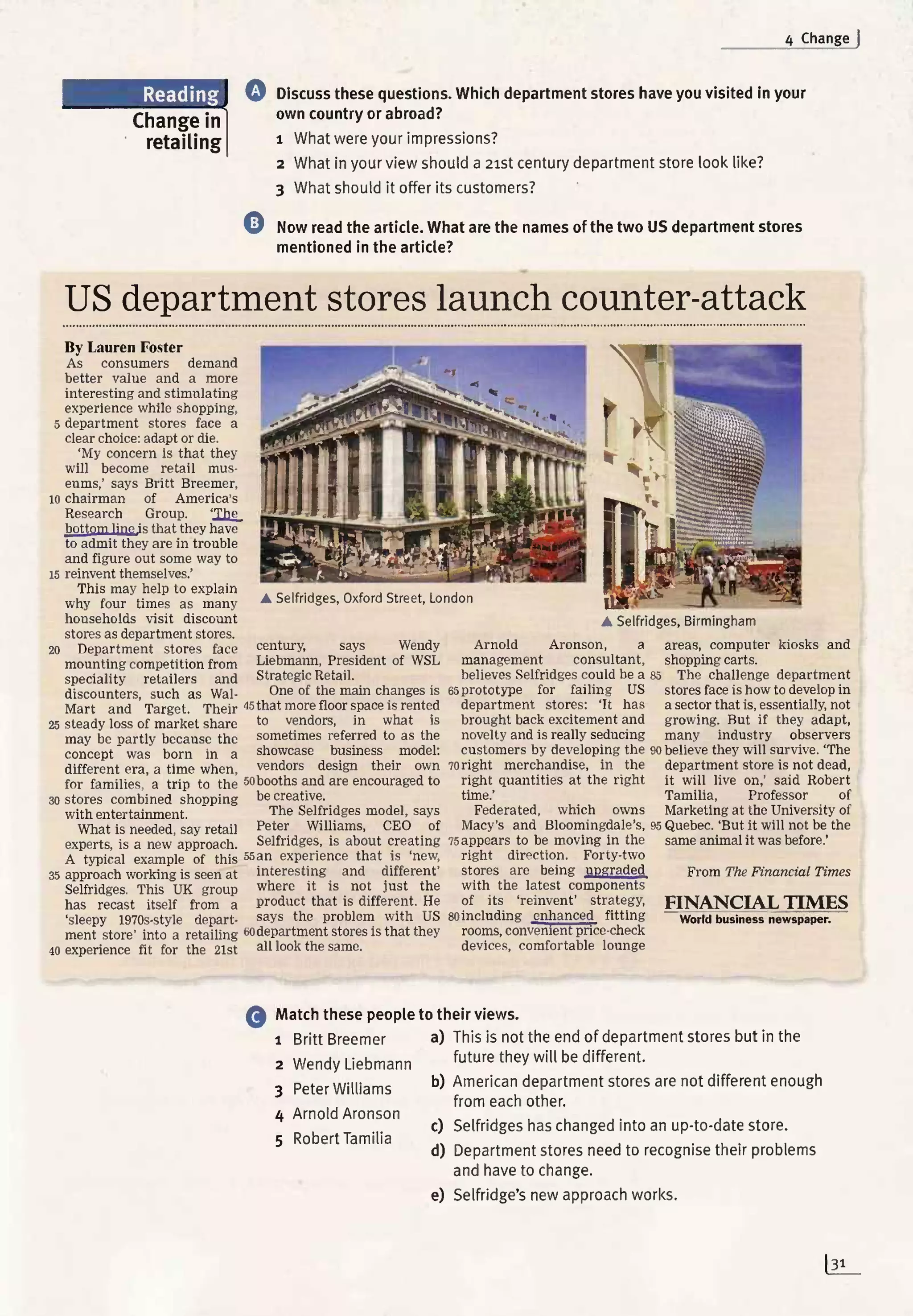 New Market Leader intermediate Coursebook | PDF