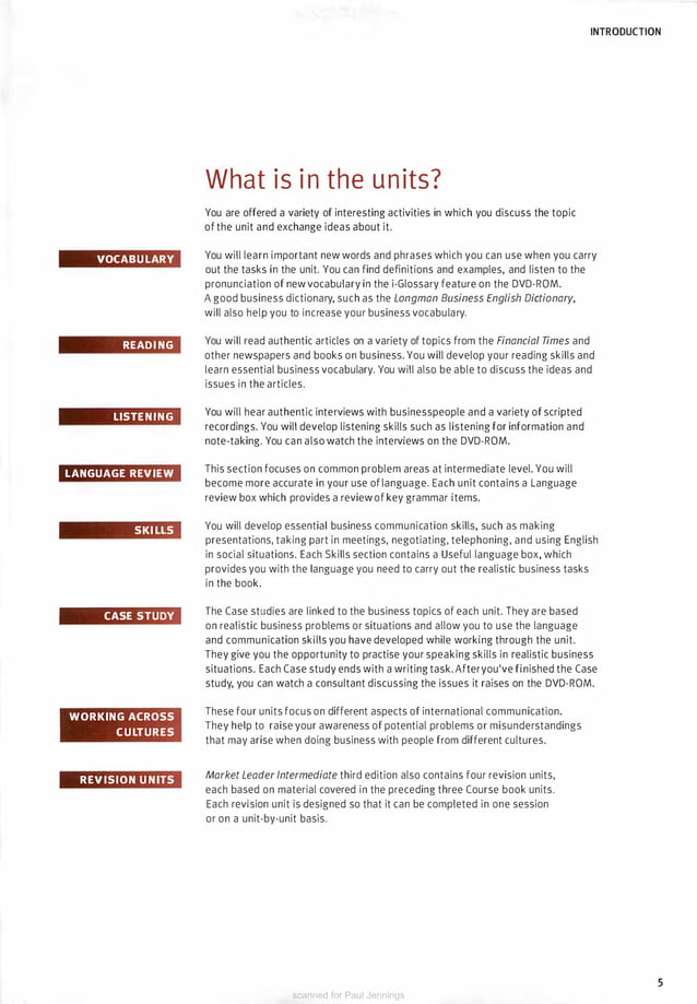 Market leader intermediate business english | PDF | Business ...