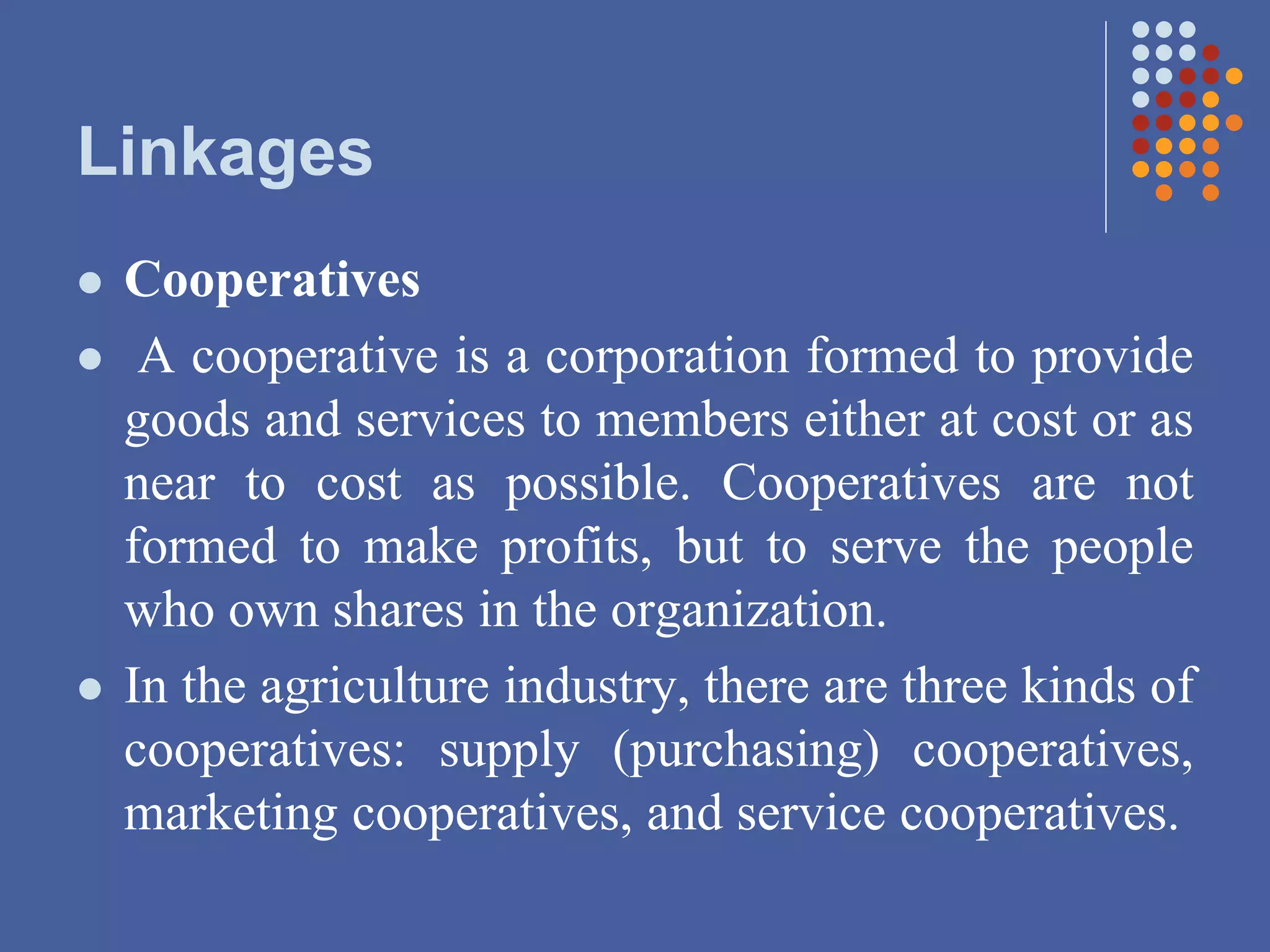 Agricultural Market linkages | PPTX