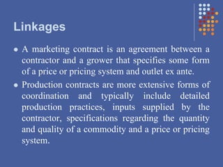 Agricultural Market linkages | PPTX