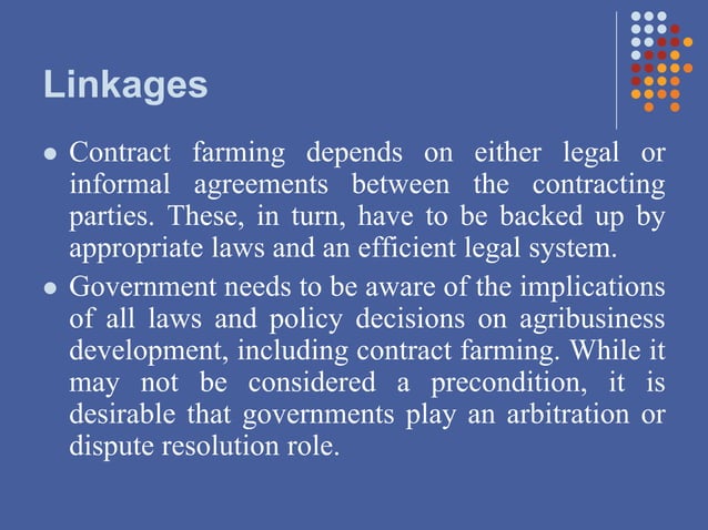 Agricultural Market linkages | PPTX