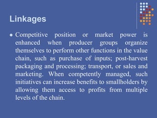 Agricultural Market linkages | PPTX