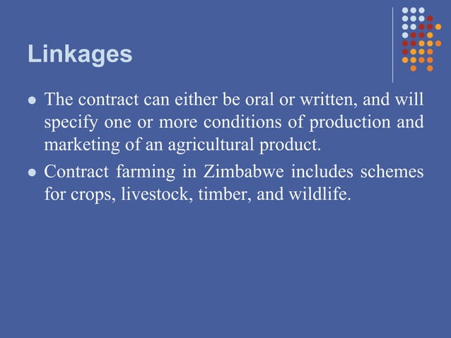 Agricultural Market linkages | PPTX