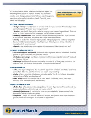 Market Match Capabilities | PDF