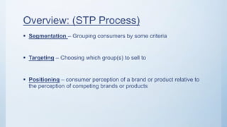 Market Mix and Segmentation, Targeting, and Positioning.pptx