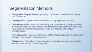 Market Mix and Segmentation, Targeting, and Positioning.pptx