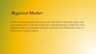 Market morphology | PPTX