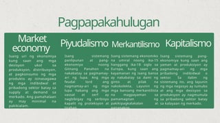 MARKET NA EKONOMIYA ARALING PANLIPUNAN REPORT GRADE 9 | PPTX