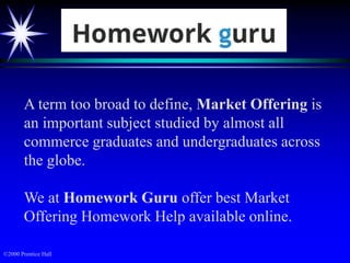 Market offerings | PPTX