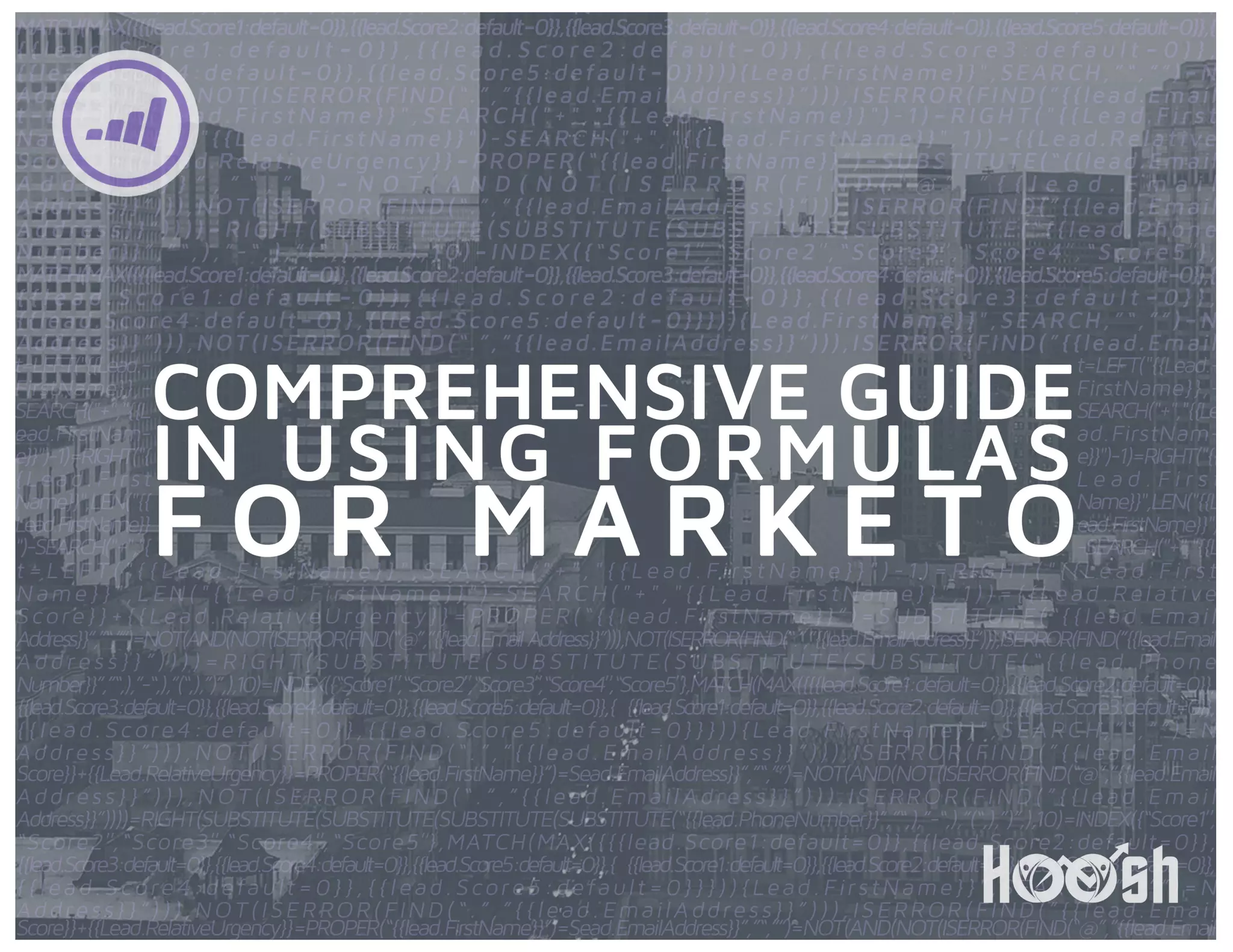 Comprehensive Guide in using Formulas for Marketo | PPT