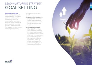 Marketo guide to lead nurturing-segmentation | PPT