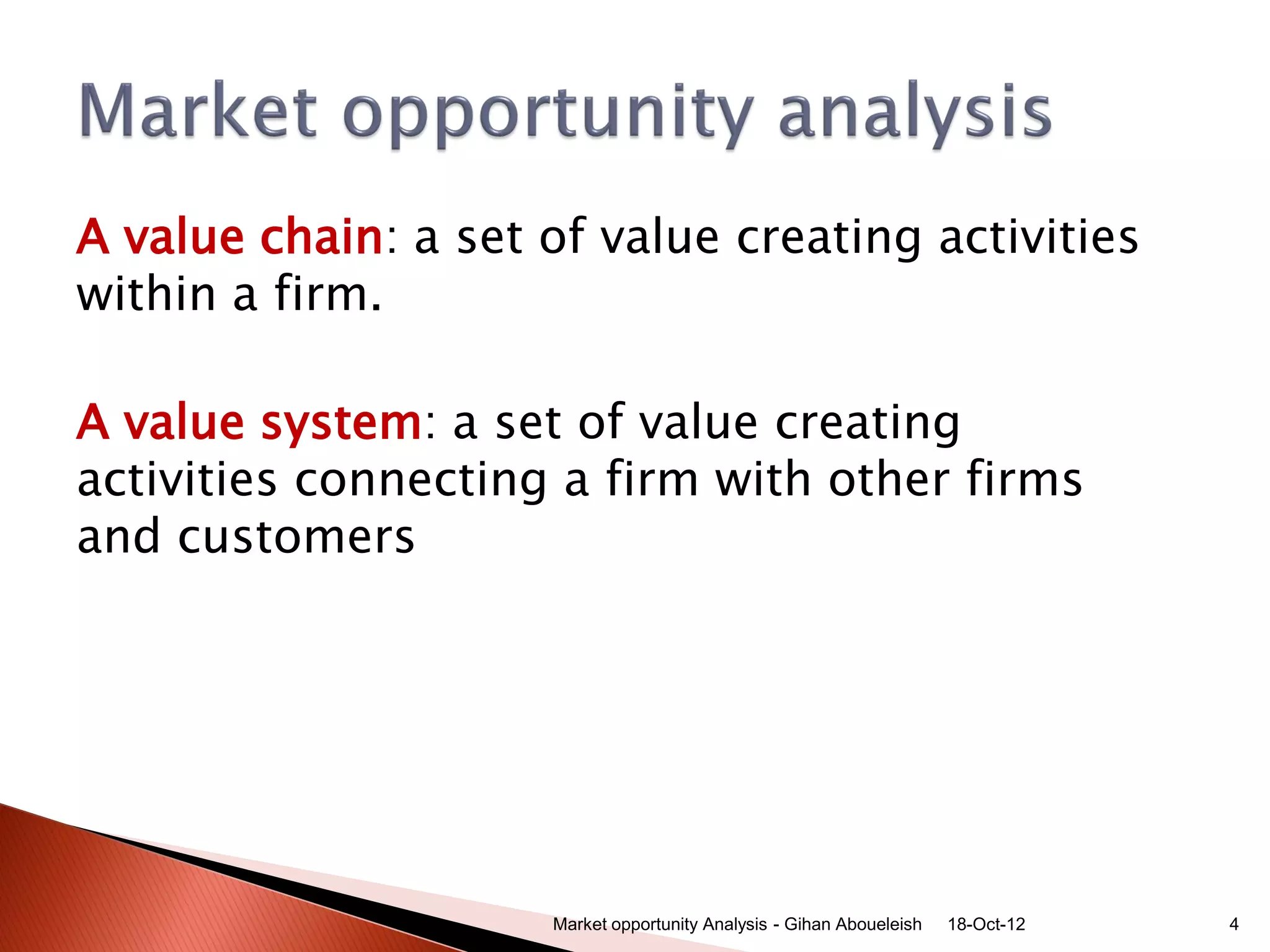 Market opportunity analysis | PDF