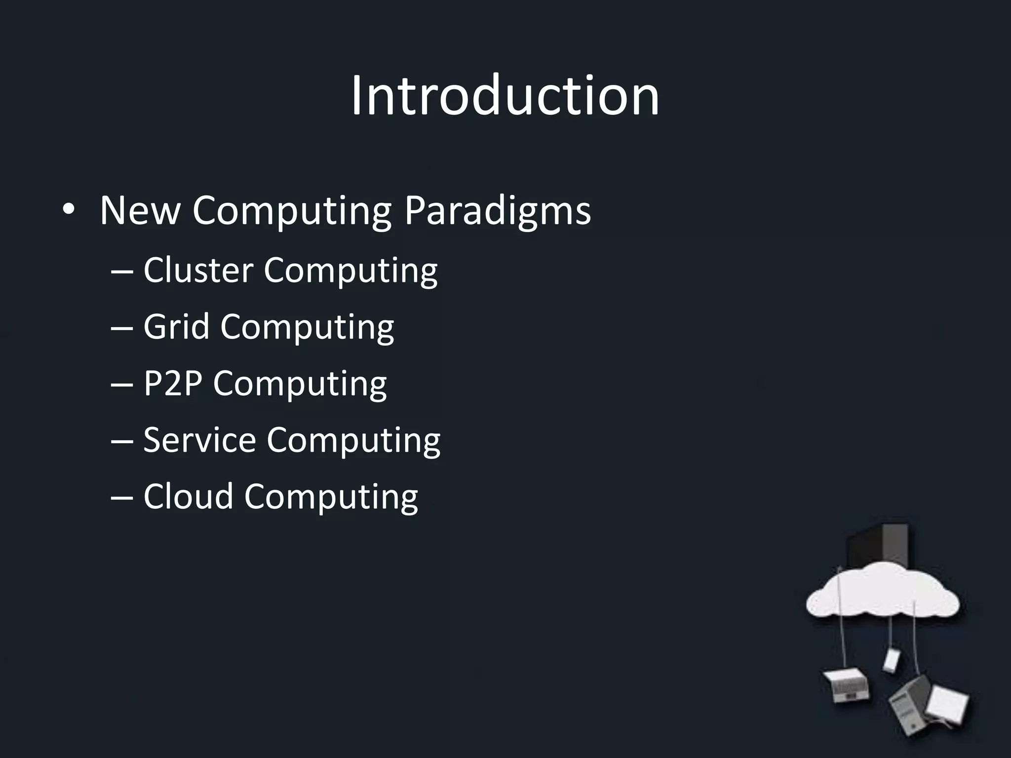 Market oriented Cloud Computing | PPTX