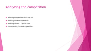 Market planning industry and competition | PPTX