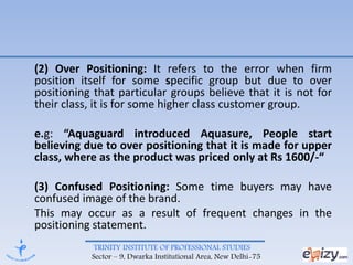 Market positioning | PPTX