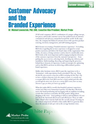 Branded Customer Experience White Paper | PDF