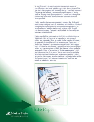 Branded Customer Experience White Paper | PDF