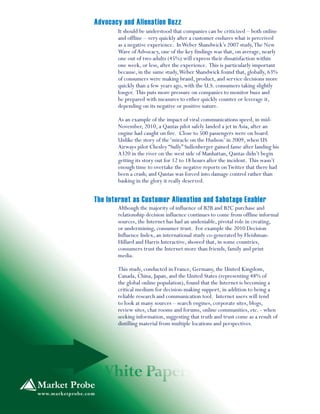 Market probe impact of alienation and sabotage white paper | PDF