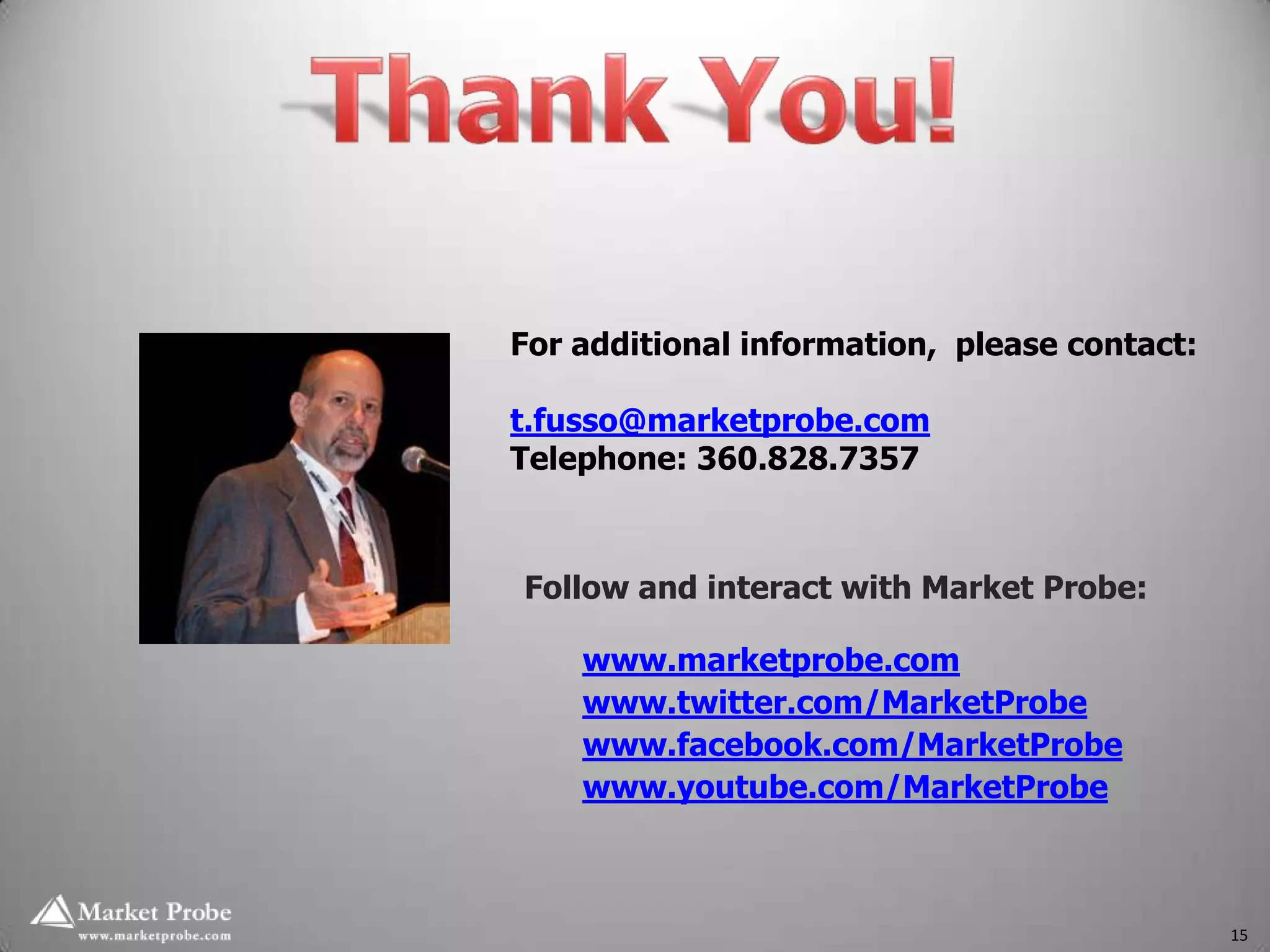 Market Probe's EFM Solutions | PPTX