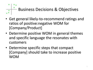 Market profiles report example | PPTX