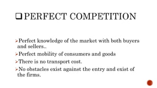 Introduction of market | PPTX
