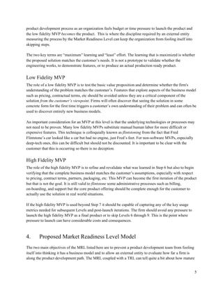 Market readiness levels | PDF