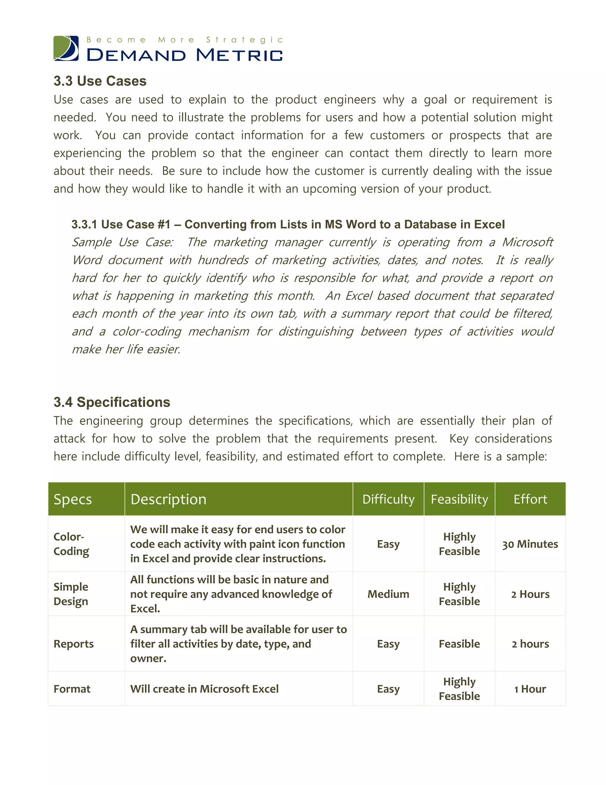 Market Requirements Document | PDF