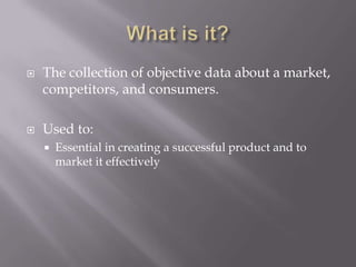 Market research | PPTX