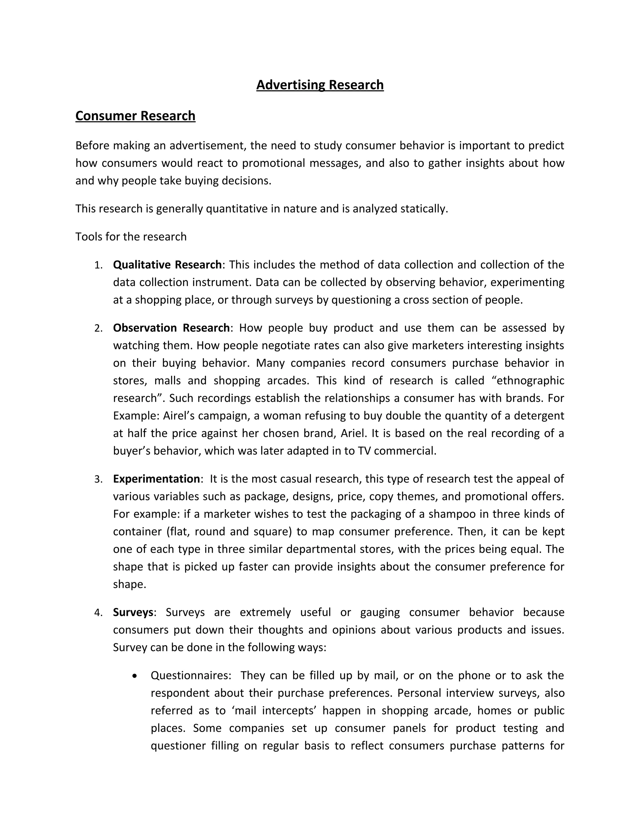 Market research | DOC