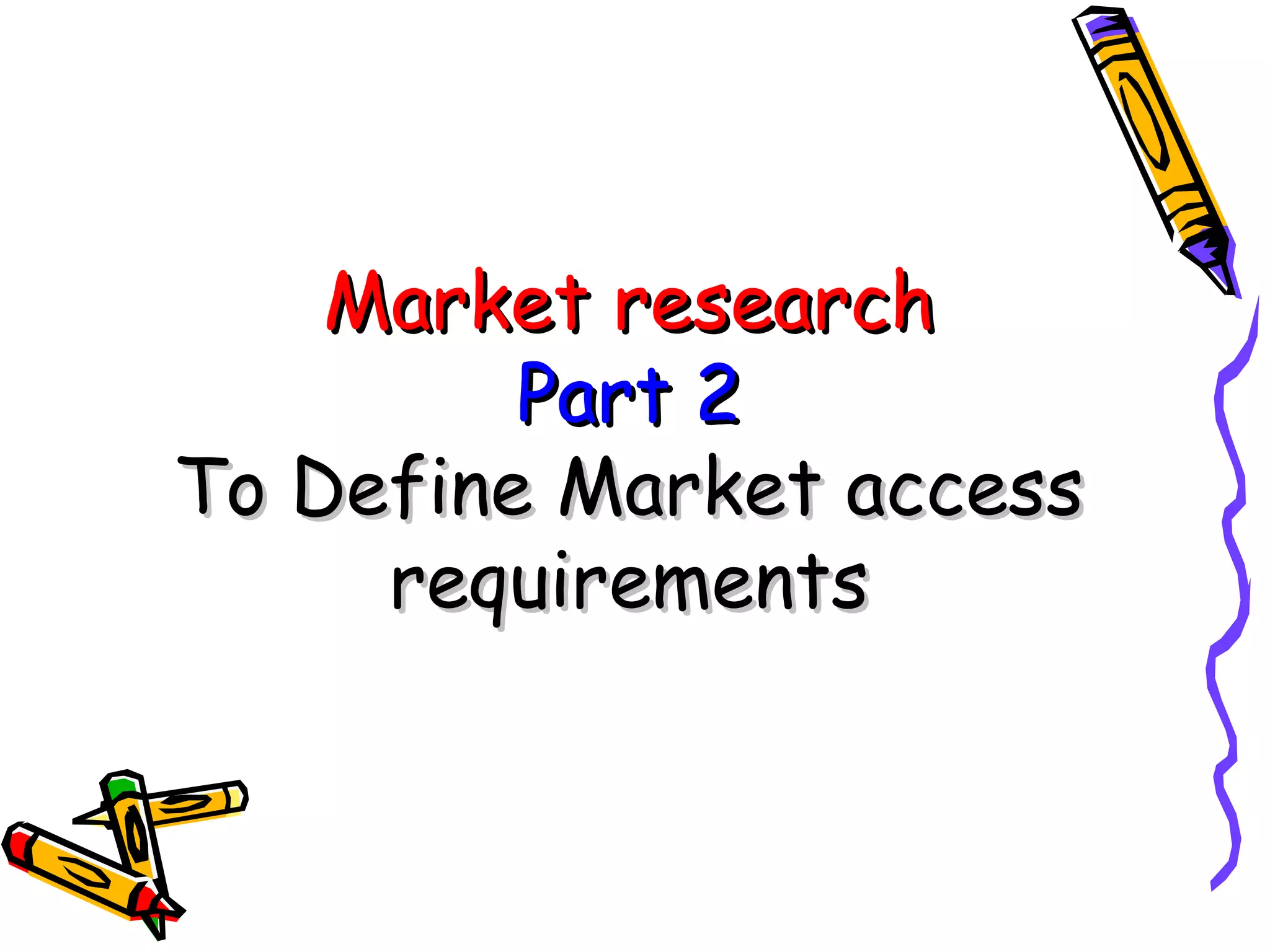 Market research | PPT