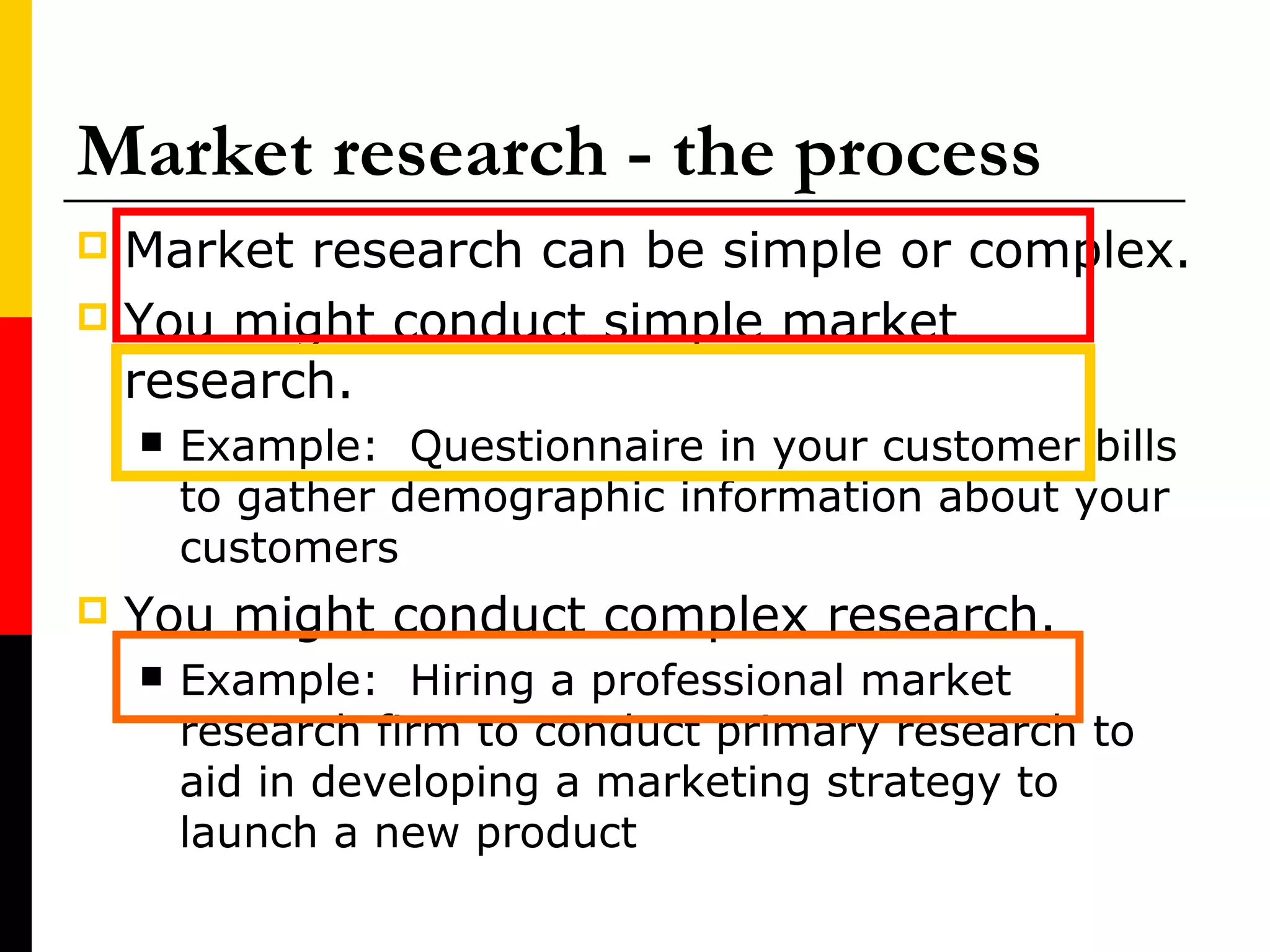 Market research | PPT