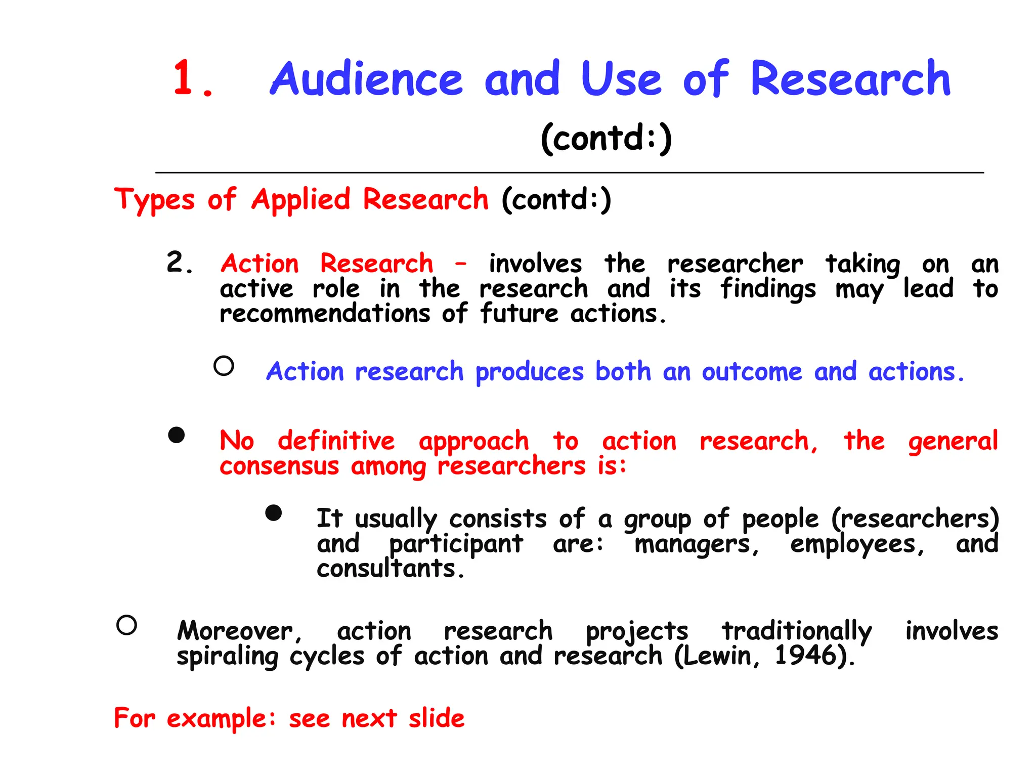 MARKET RESEARCH-chapter-2., Dimensions of Research; Theory and Research ...