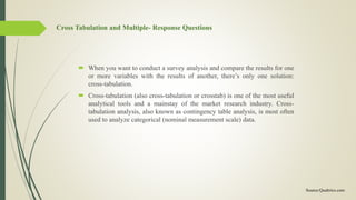 quantitative methods in market research | PDF