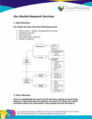 Market research brochure : Transvisionarysolutions | PDF