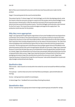 Market research case study | PDF