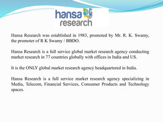Market research companies | PPTX