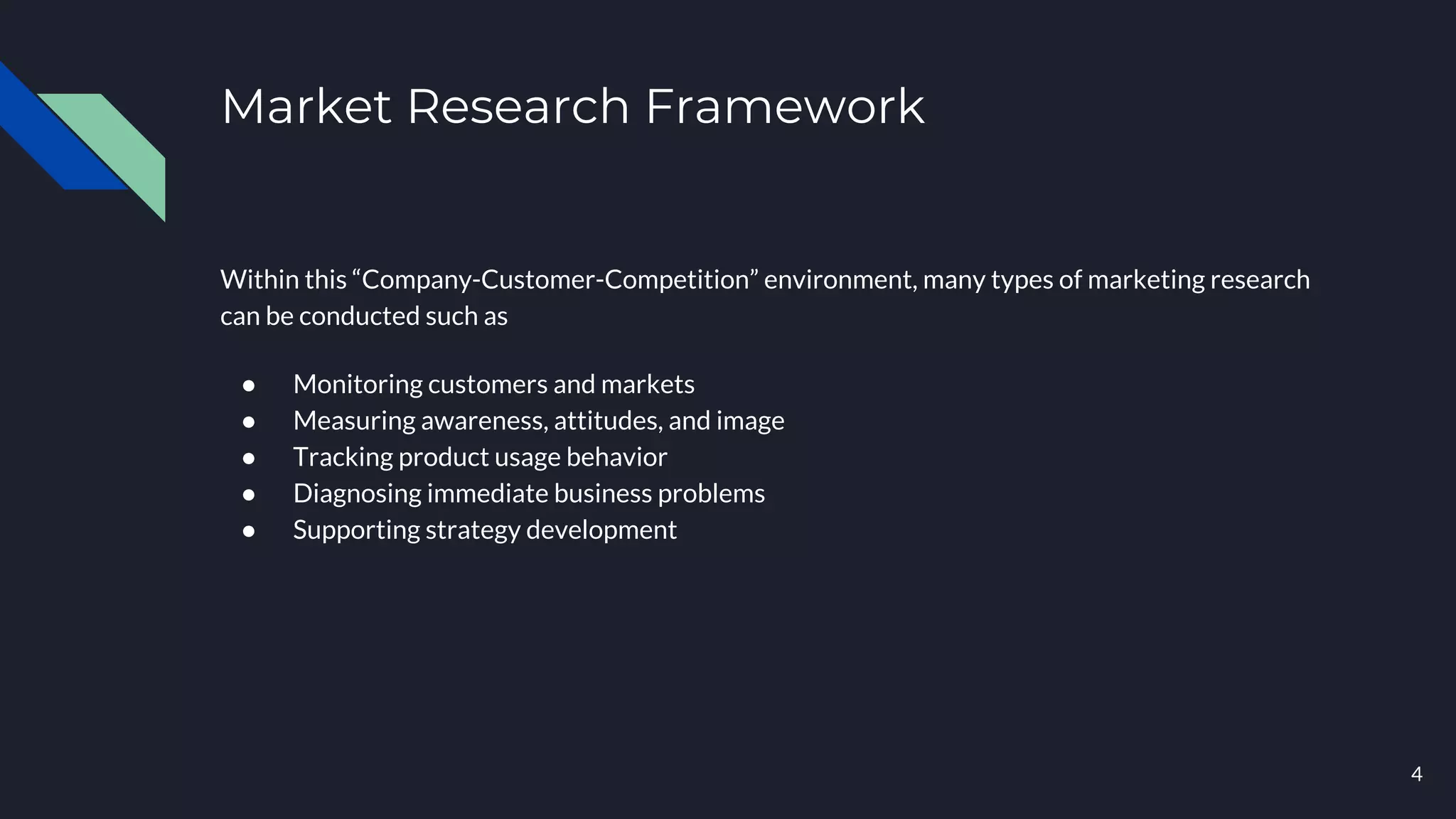 Market research design | PDF