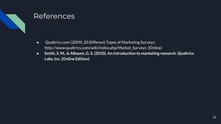 Market research design | PDF | Sales | Business