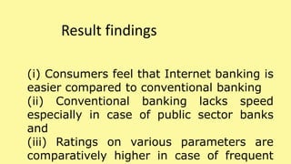 Market research final presentation(Banking preference) | PPT