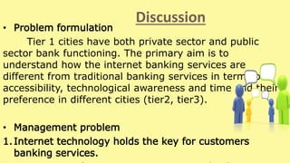 Market research final presentation(Banking preference) | PPT