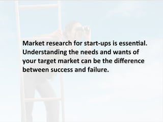 Market Research For Startups | PPT