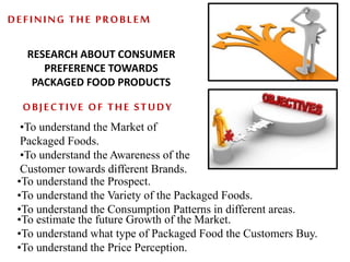 Market research of packaged food industry | PPTX