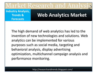 Web Analytics Market | PPT