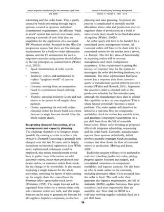 Market responsive manufacturing | PDF