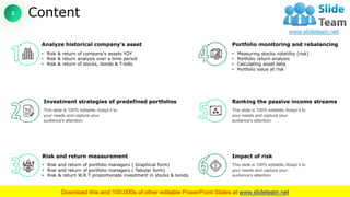 Market Risk And Return PowerPoint Presentation Slides | PDF