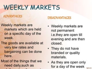 Markets around us | PPTX