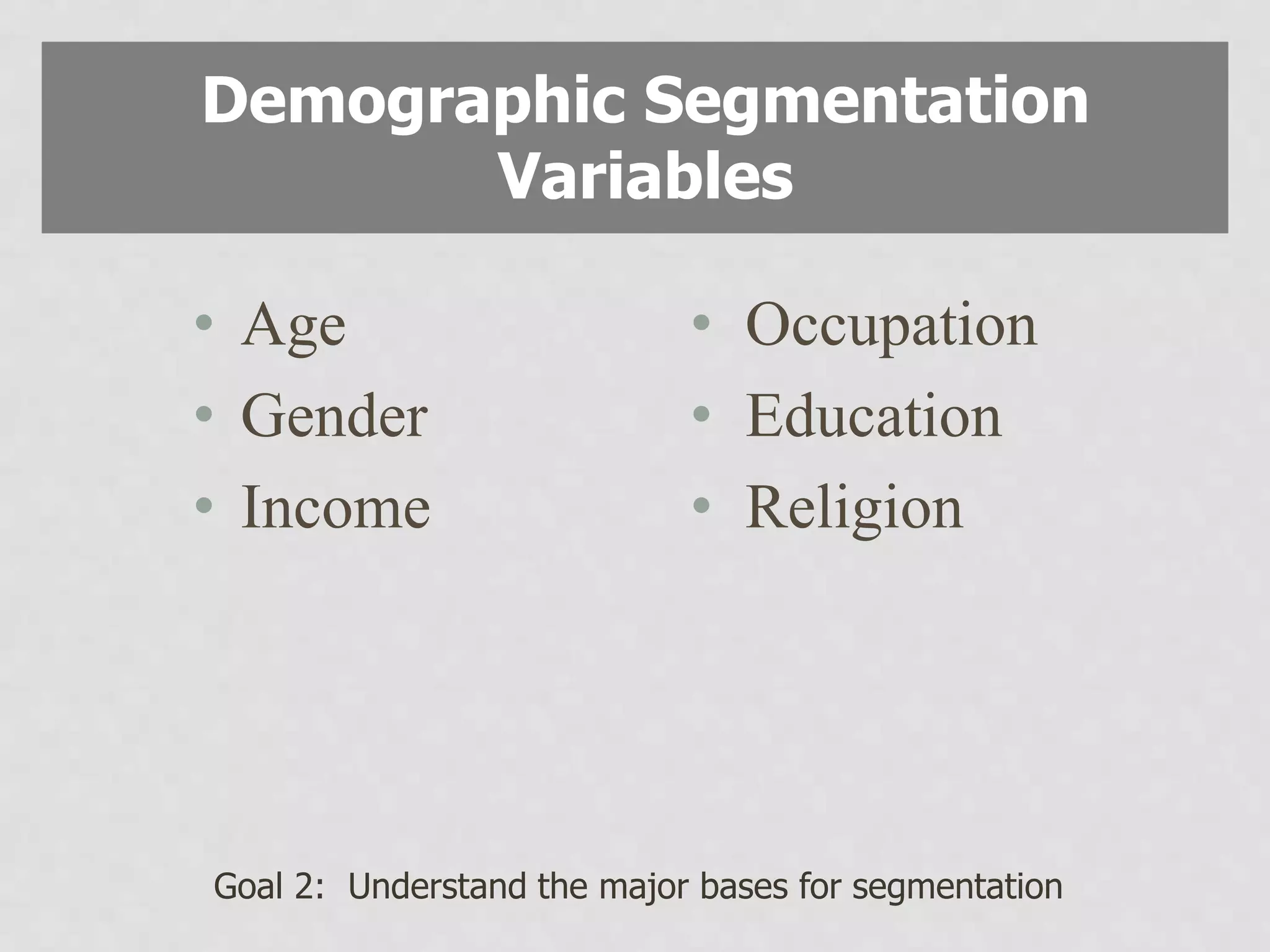Segmentation, Targeting, and Positioning | PPTX
