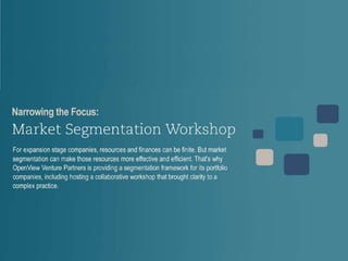 Market Segmentation Case Study | PPTX